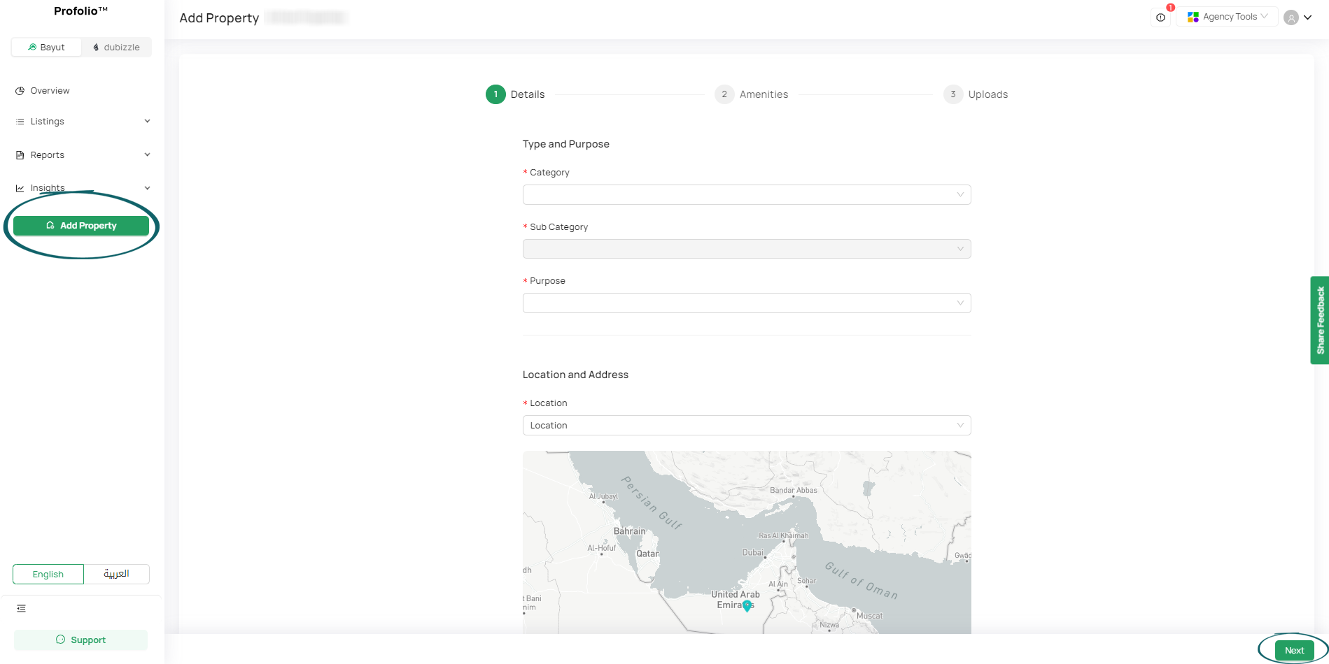 How can I post my listing on Bayut using Profolio™? – Bayut HelpCentre